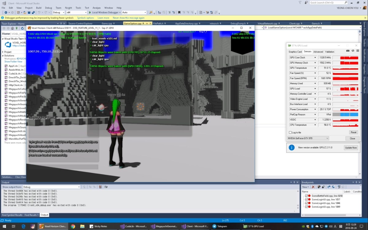 Baking Light-map. CUDA vs CPU – yuchi's development