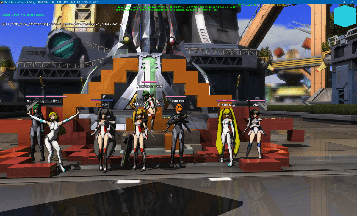 VOXEL HORIZON 플레이 테스트 방송 – yuchi's development