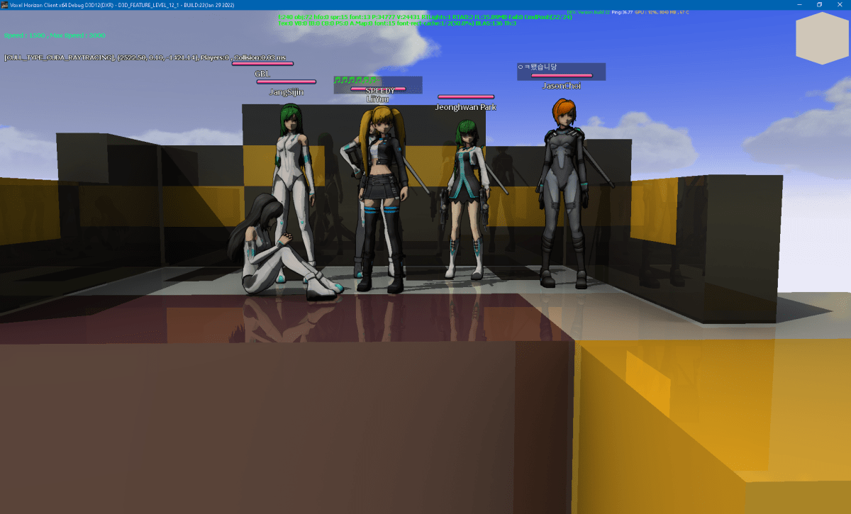 VOXEL HORIZON 테스트 방송 – yuchi's development